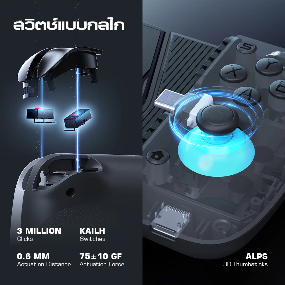 Gamesir X3 Type-C Peltier-Cooled Mobile Gaming Controller จอยเกมมือถือ ...