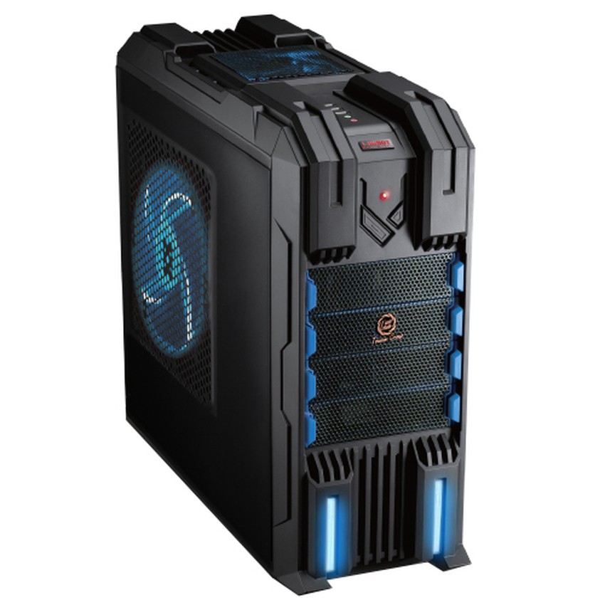 Tsunami COMPUTER CASE (NP) i-robot (Black-Blue) | Shopee Thailand