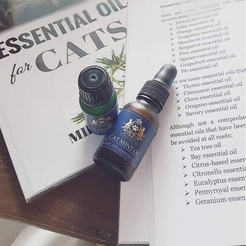 น้ำมันหอมระเหยแคทมิ้นต์ Catnip Essential Oil for Diffuser | Shopee Thailand