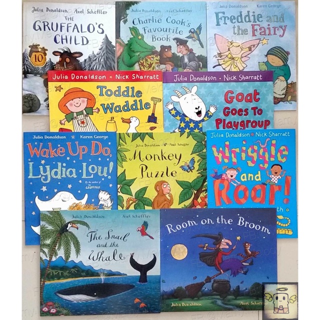 พร้อมส่ง Julia Donaldson Book Collection – 10 Books | Shopee Thailand