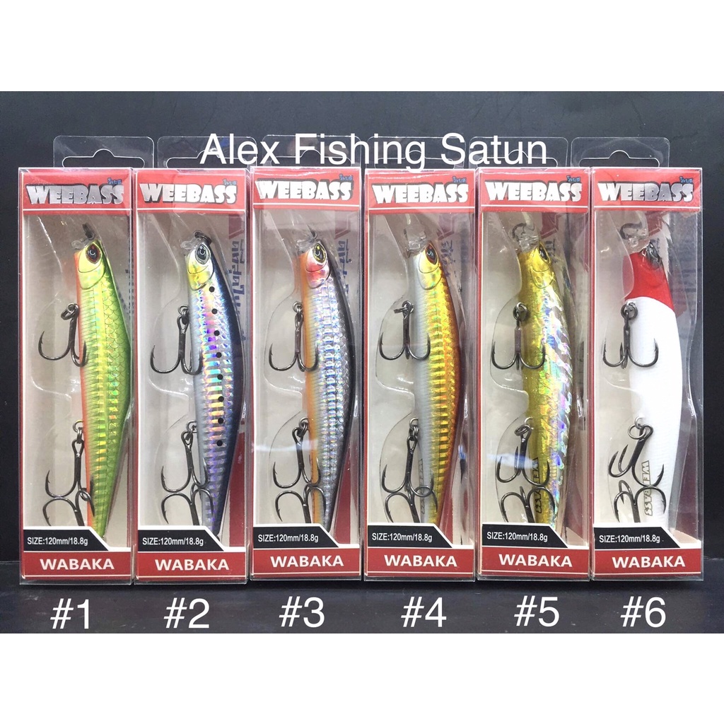 เหยื่อ Weebass รุ่น Wabaka | Shopee Thailand