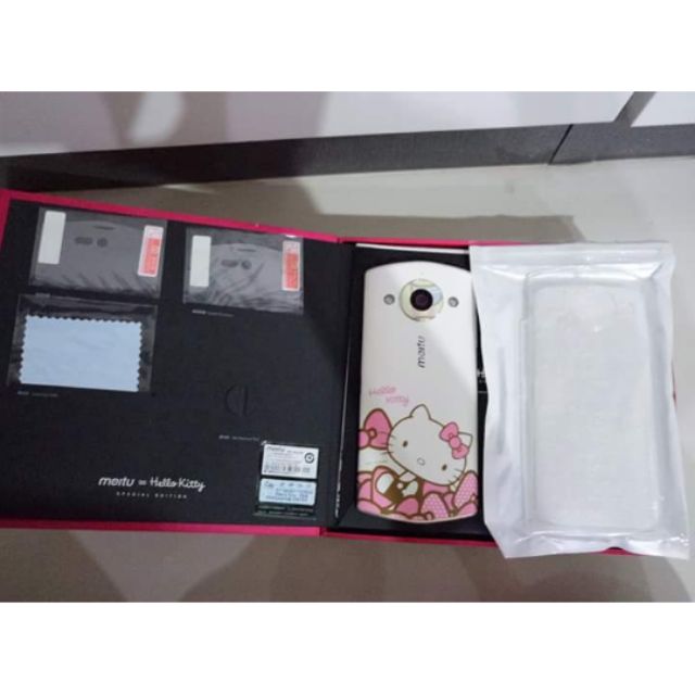 Meitu m4 kitty limited edition ยกกล่อง | Shopee Thailand