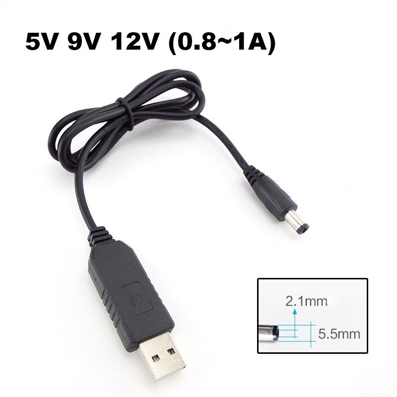 Usb Converter DC 5V to 9V 12V อะแดปเตอร์พาวเวอร์ซัพพลาย Step UP โมดูล ...