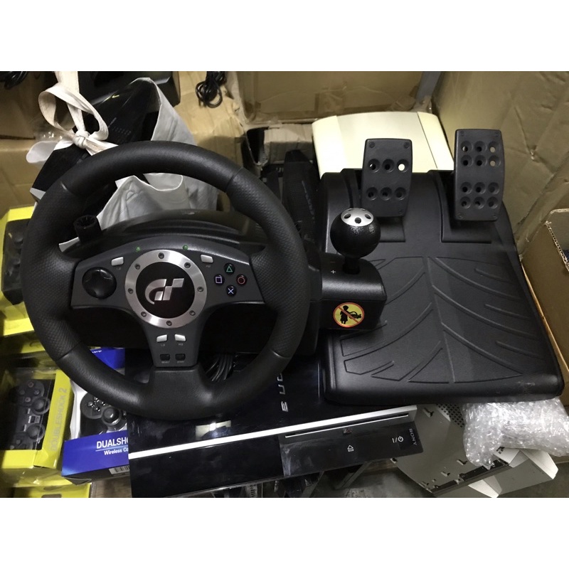 พวงมาลัย PS2 PS4 PS3 HORI RAW / Logitech GT Force Pro / LOGITECH FORCE ...