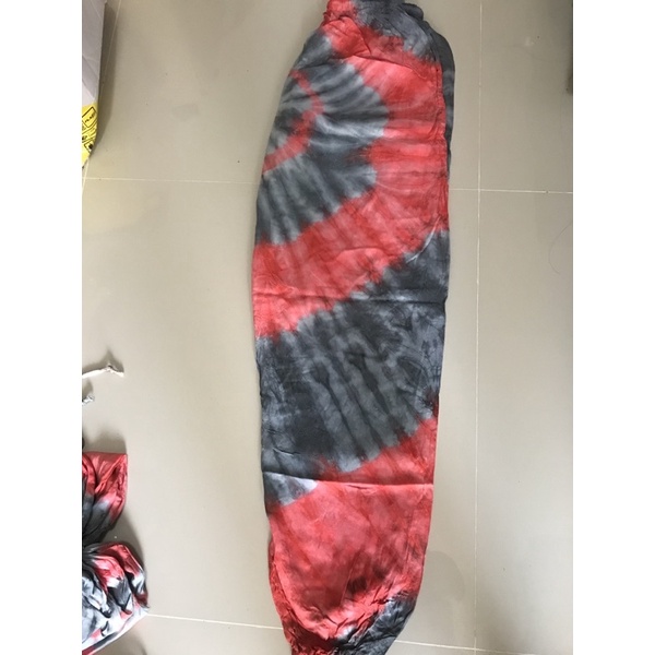 กางเกงมัดย้อมไทยแลนด์เชียงใหม่ขายาว แบบจั้มขา ขาปล่อย มีกระเป๋าข้างขวา ...