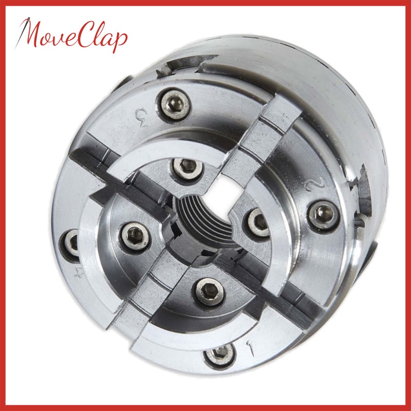 [ในสต็อก] 4" WOOD LATHE CHUCK 4 JAW CENTERING TOOLS 1 8TPI/ M33 THREAD ...