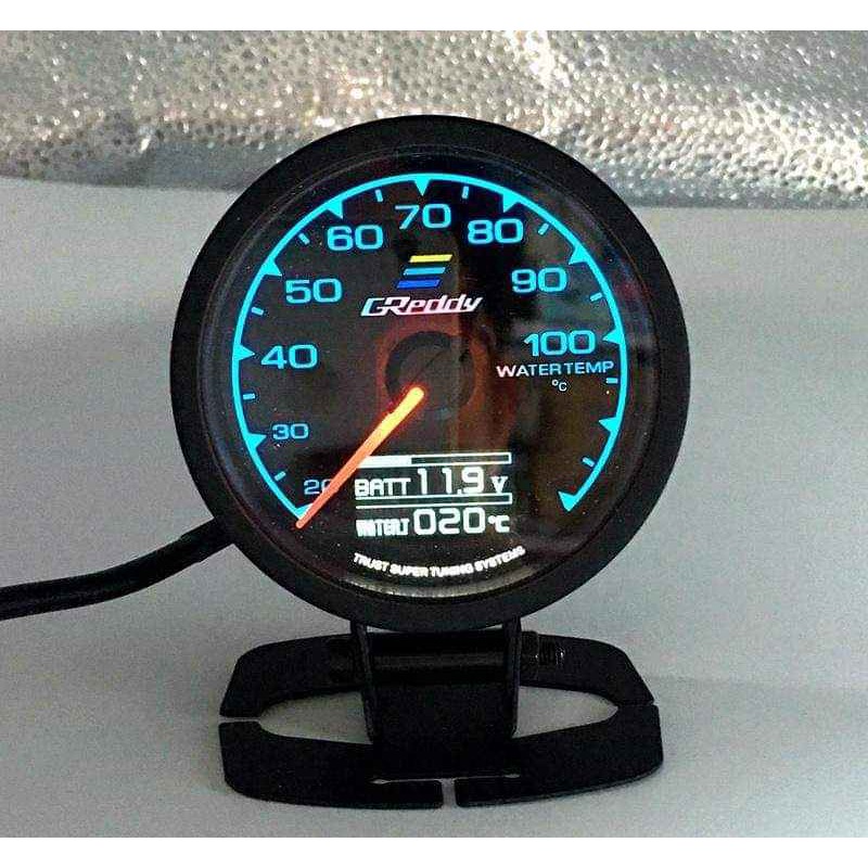 เกจวัดความร้อน Greddy 2 in 1 สามารถวัด watertemp. และ volt ได้ พร้อมข้อ ...