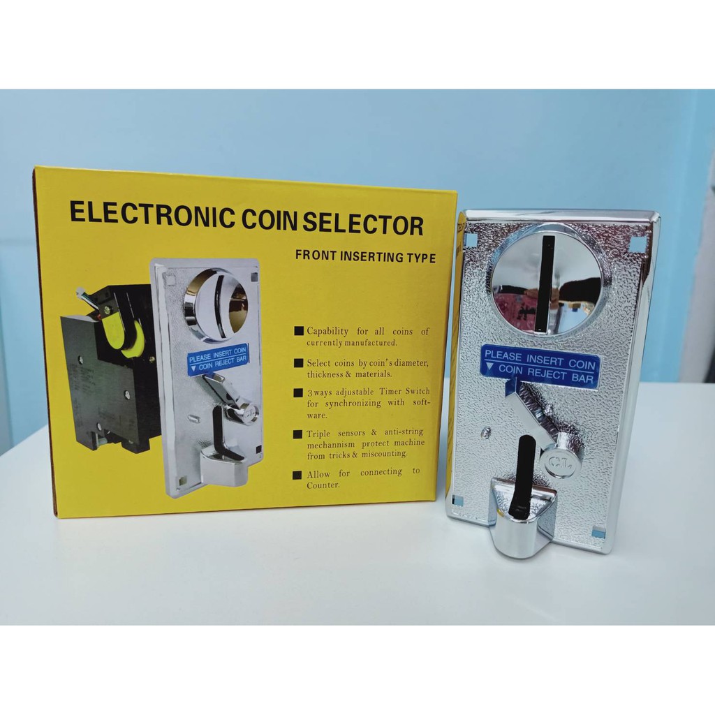 สล็อตหยอดเหรียญ กล่องหยอดเหรียญ Coin Selector KSP CL-1006A (ใช้เหรียญ ...