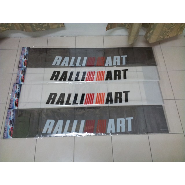 Windscreen Widescreen Sticker Ralli art RALLIART PROTON WIRA SATRIA ...