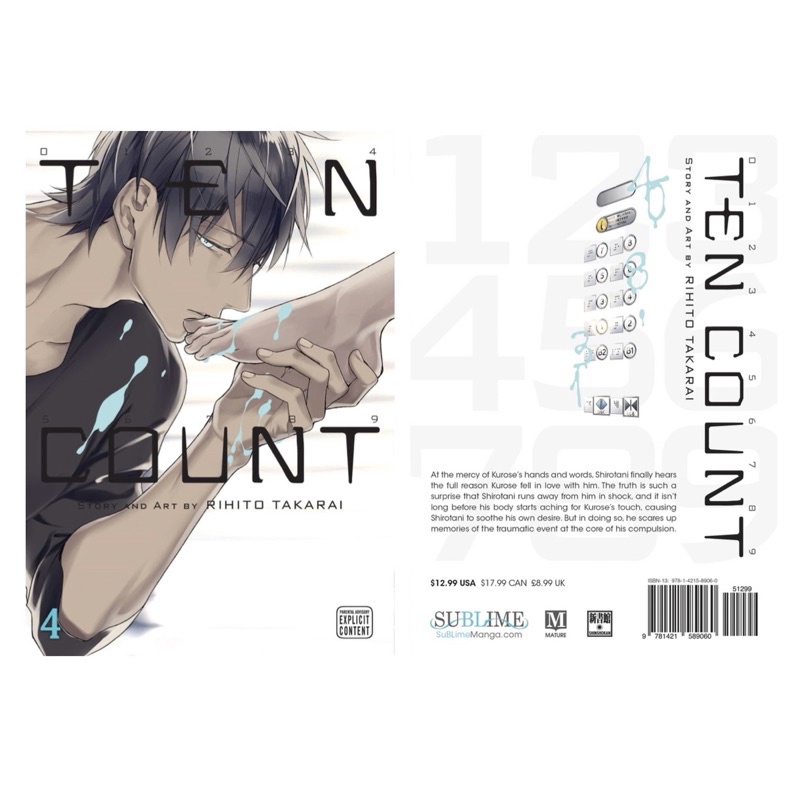 [English] Ten Count VOLUME 1 - 6 finished (Yaoi/BL manga/Y-Comic ...