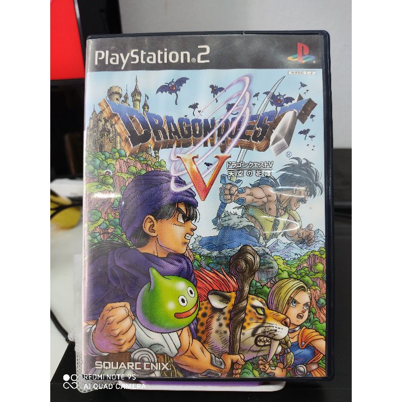 แผ่นแท้ Playstation 2 เกมส์ Dragon Quest V PS2 คู่มือครบ แผ่นสวย เล่น ...