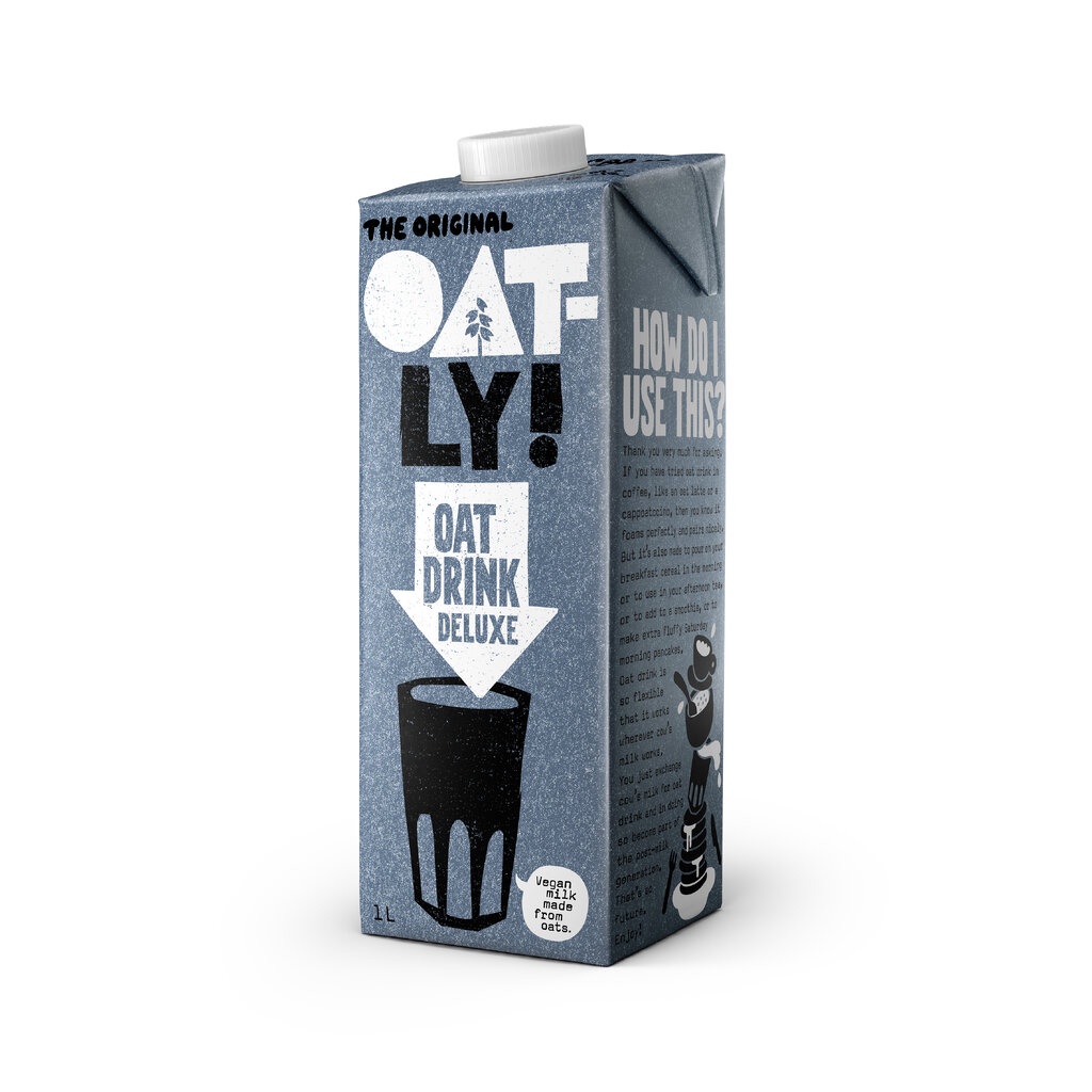 Oatly Drinks Deluxe 1,000 ml.โอ๊ตลี่ดริ้งค์ ดีลักซ์ (05-7924) | Shopee ...