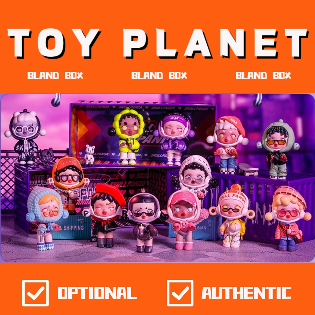 [TOY Planet] POP MART Popmart ART TOY กล่องสุ่ม รูปกะโหลกแพนด้า ของเล่น ...