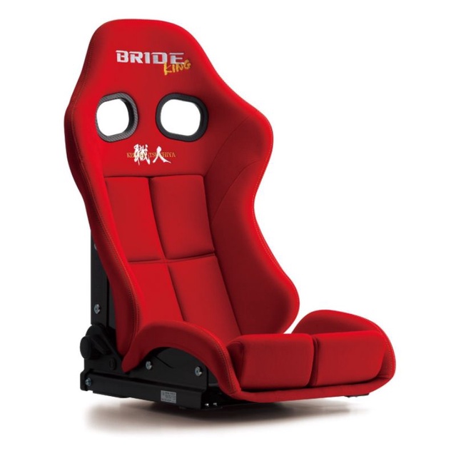 เบาะ BRIDE King Series สีแดงSTRADIA III Japan แท้ ญี่ปุ่น หลังแข็ง | Shopee Thailand
