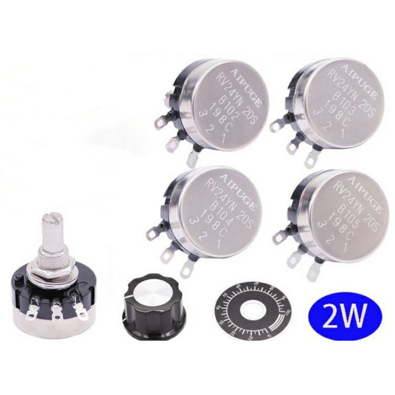 Rv24yn วอลลุ่ม 20s B102 1k 2k 3k 5k 10k 100k 500k 1m 500ohn | Shopee ...