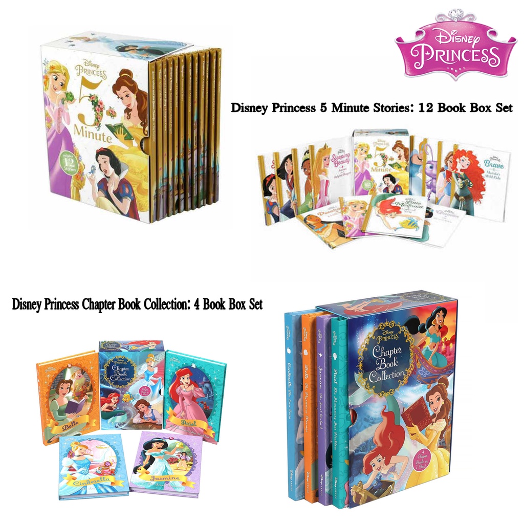 ชุดกล่องหนังสือ Disney Princess Chapter Book Collection | Shopee Thailand