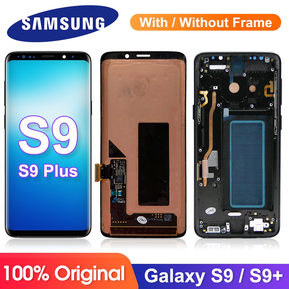 หน้าจอสัมผัสดิจิทัล Lcd สําหรับ Samsung Galaxy S9 G960F G960F DS S9 ...