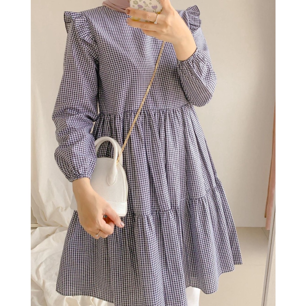 [ARFA Style] LULA Tunic - เสื้อลายสก๊อตผู้หญิง - รุ่นใหม่ล่าสุด - Bisa ...