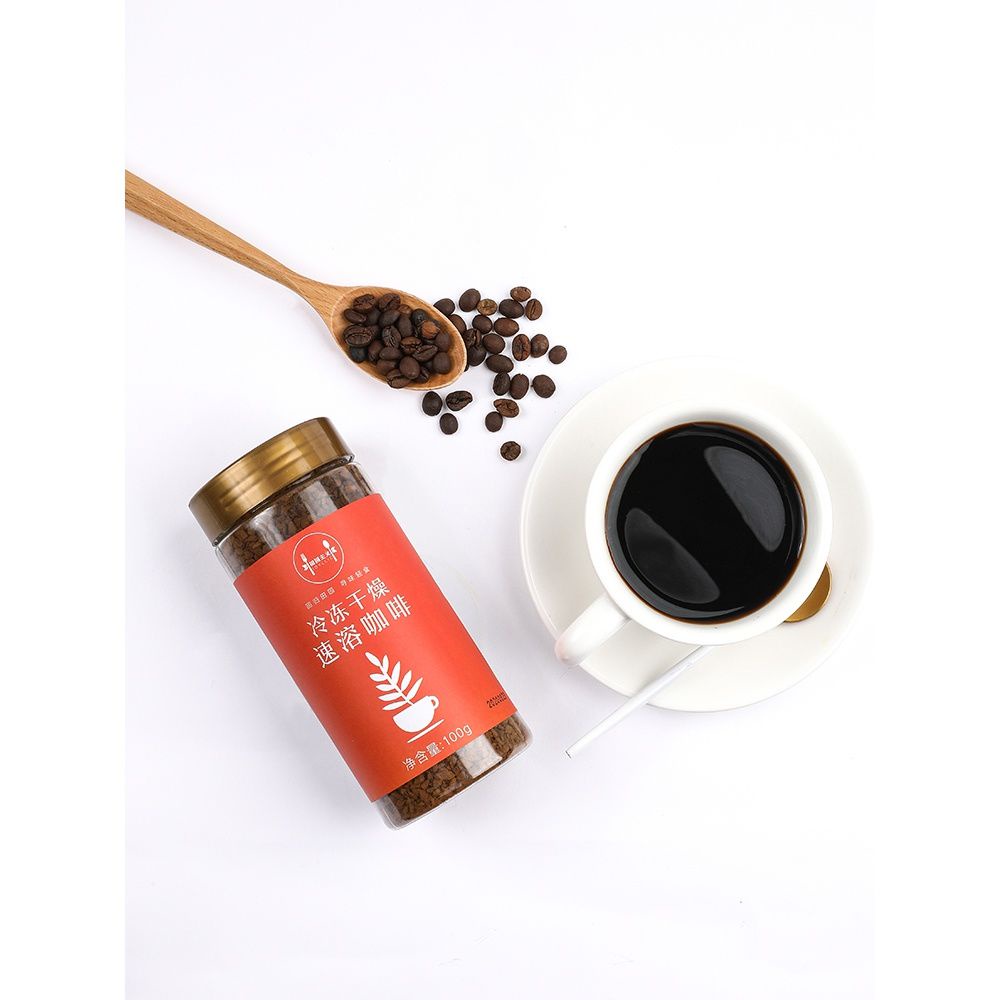 คีโต№Pastoralist Pure Black Coffee Freeze-Dried Instant Cane รสกลมกล่อม ...
