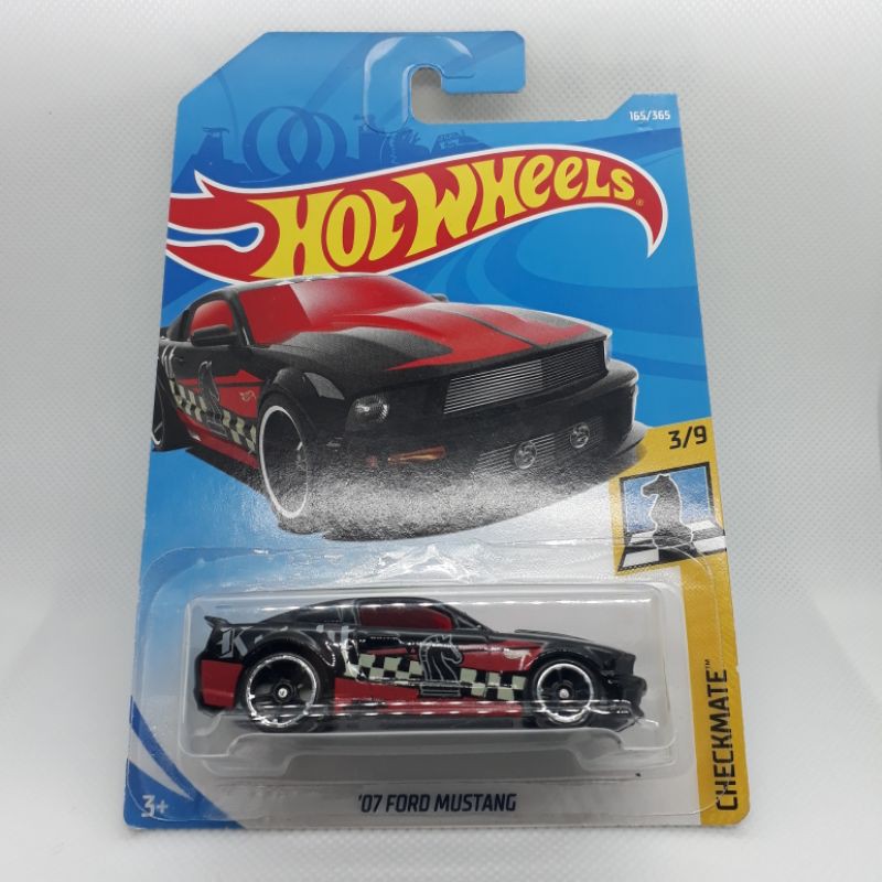 รถเหล็ก Hotwheels 07 FORD MUSTANG สีดำ (ib41) | Shopee Thailand