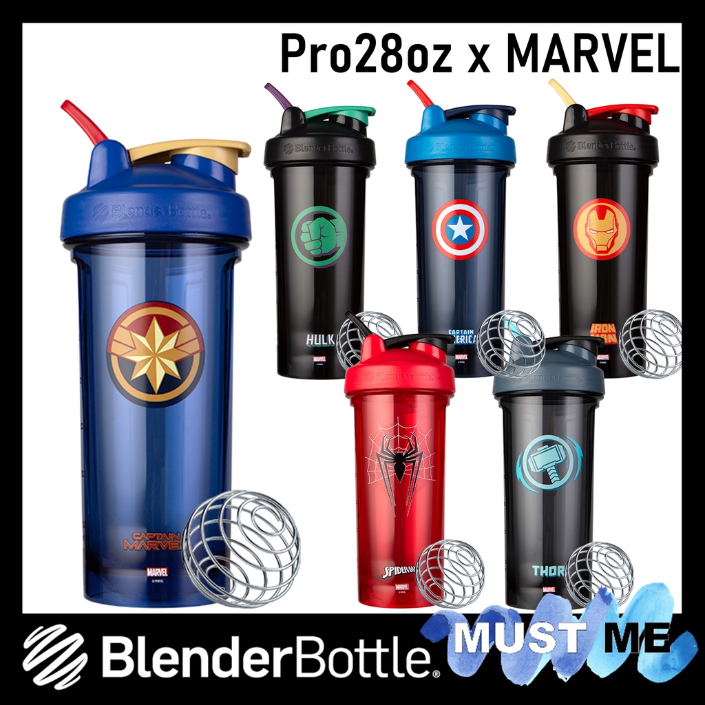 [Marvel] Blender Bottle แก้วเชค ลายลิขสิทธิ์ Marvel 28oz แก้วShake ...