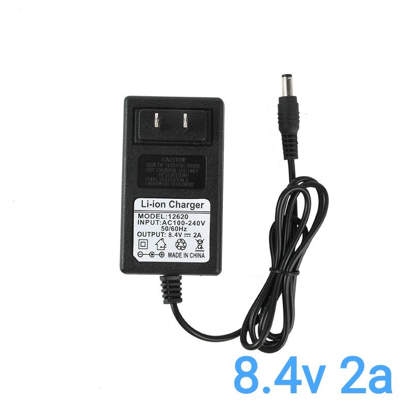อะแดปเตอร์ชาร์จแบตลิเที่ยม18650 4.2v1a 8.4v2a 12.6v2a 16.8v2a 21v2a 25 ...