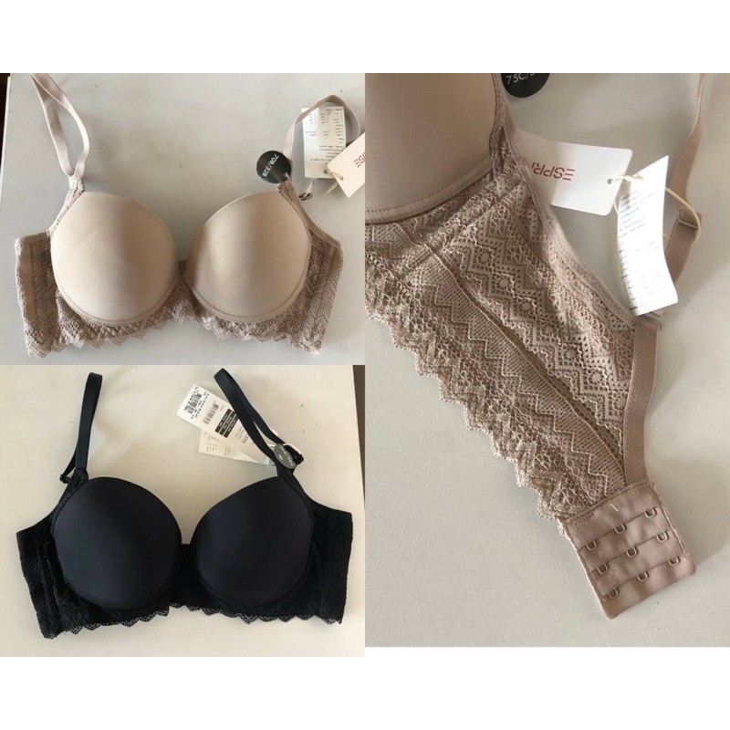 🚩Esprit แท้ 💯 งานห้าง ป้ายครบ คุณภาพดีบอกต่อ🥰ไซส์75C=34C | Shopee Thailand