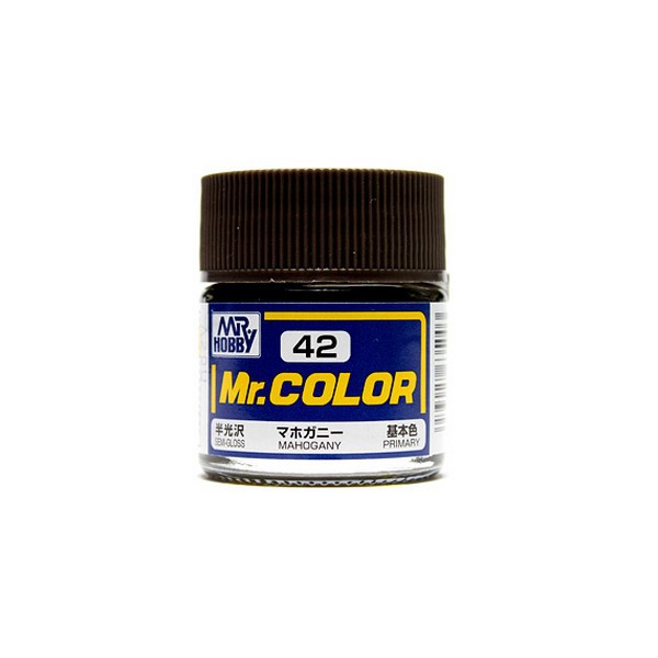 Mr.Hobby Mr.Color C42 Mahogany Semi-Gloss (10ml) 4973028635003 (สี ...