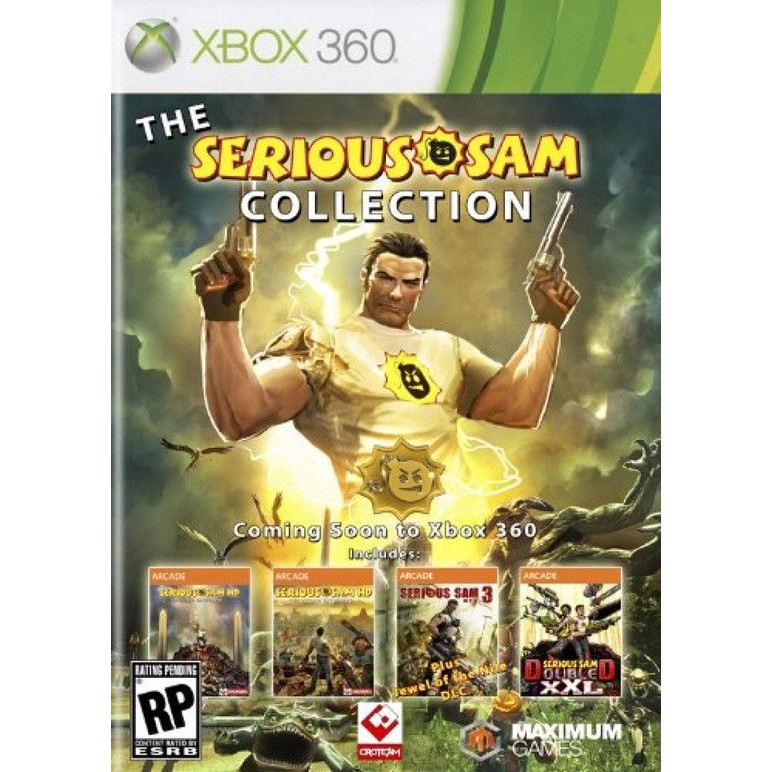 แผ่น XBOX 360 : The Serious Sam Collection ใช้กับเครื่องที่แปลงระบบ ...