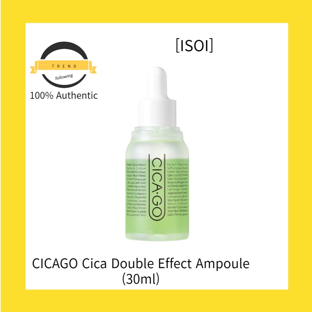 [ISOI] Cicago Cica Double Effect Ampoule (30 มล.) | Shopee Thailand