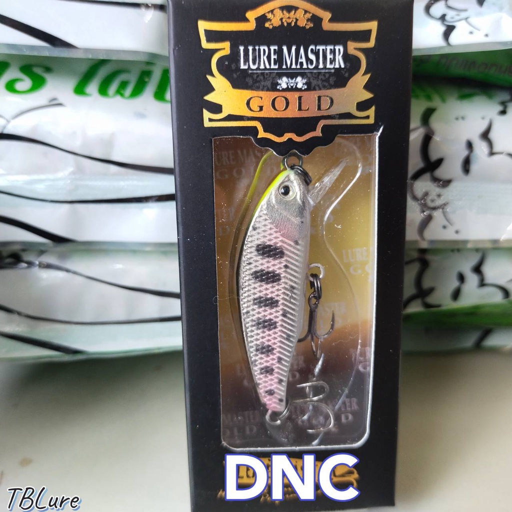 เหยื่อปลั๊ก ยี่ห้อ Lure Master Gold รุ่น DNC.TBLure | Shopee Thailand