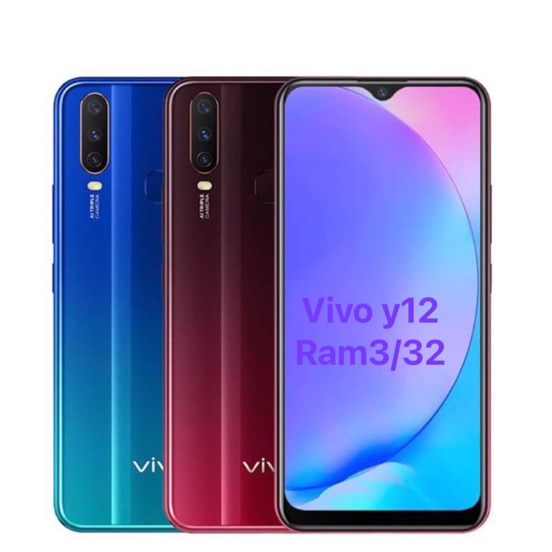 Vivo y12รองรับทุกเครือข่ายมือ2 | Shopee Thailand