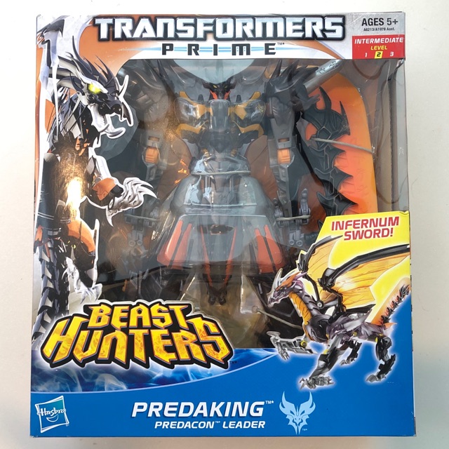 Transformers Prime Beast Hunters Voyager Class Predaking Action Figure ...