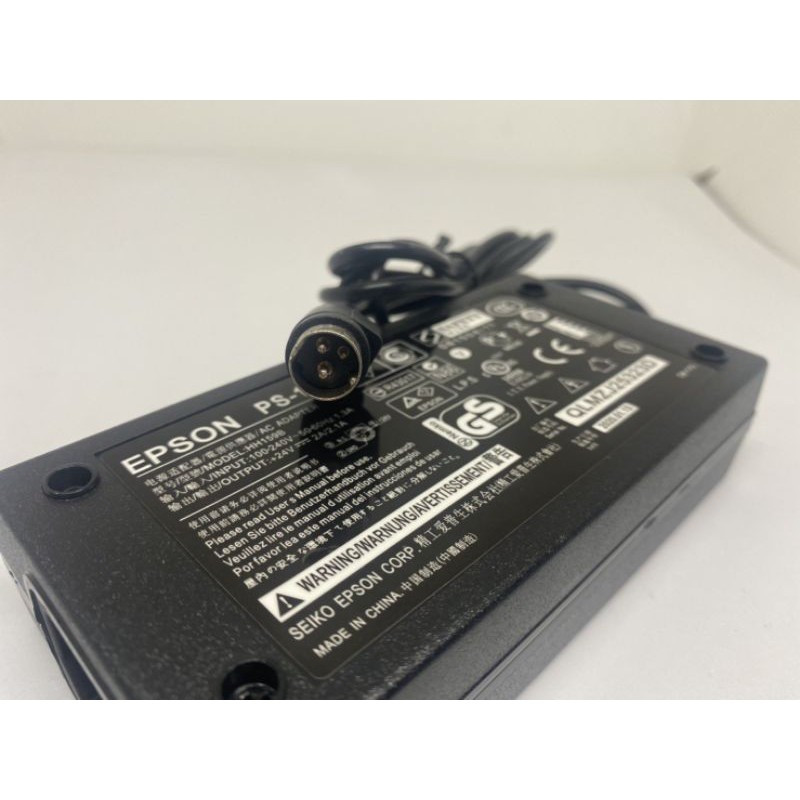 Adapter EPSON POS Printer PS-180 24V 2.1A 3Pin แถมฟรีสาย ACอะแด๊ปเตอร์ ...