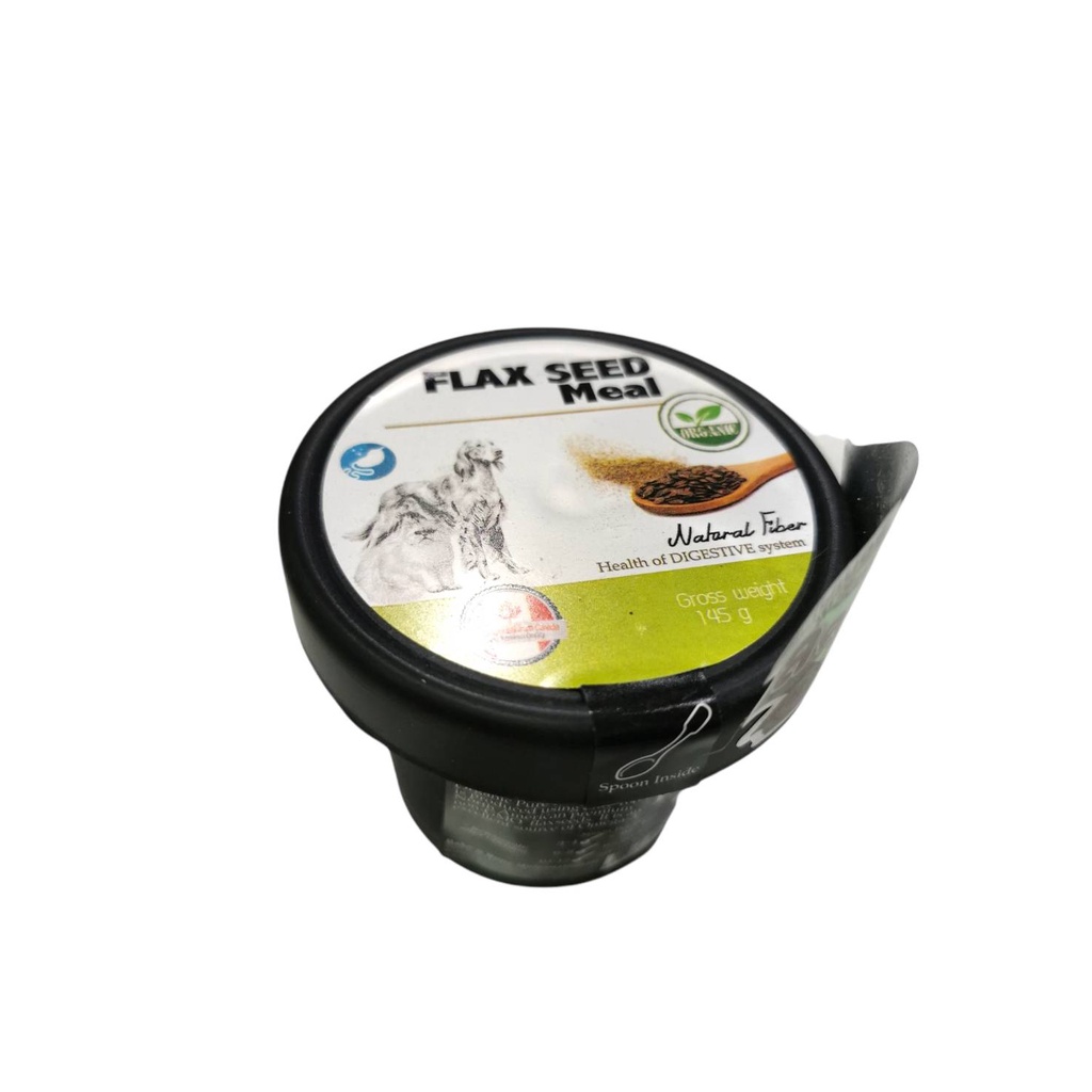 Bake N Bone Flax Seed Meal 145g. ช่วยบำรุงขน เพิ่มไฟเบอร์ขับถ่ายเป็น ...