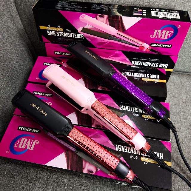 เครื่องหนีบผม JMF ET9934 รุ่นหนีบเงา ของแท้100% มี มอก. ที่หนีบผม | Shopee Thailand