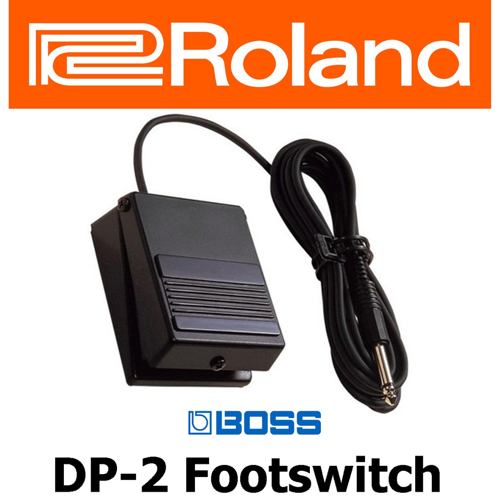 Roland DP-2 Damper Pedal Switch ซัสเทน คีย์บอร์ดและเปียโนไฟฟ้าของ ...
