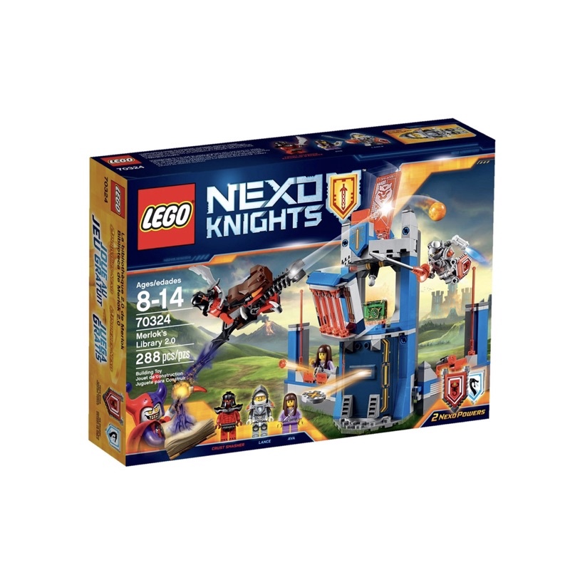 Lego Nexo Knights #70324 Merlok's Library 2.0 | Shopee Thailand