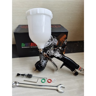 Devilbiss Tekna Pro Lite ปืนสเปรย์พ่นสี TE20 Air Cap1.3 Tip 600 มล. GTI | Shopee Thailand