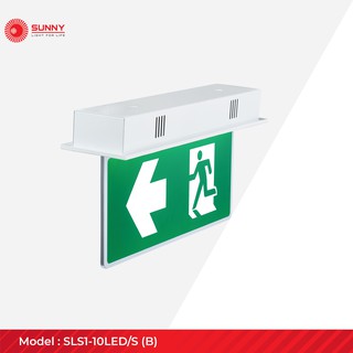 SUNNY Exit Sign Light ป้ายไฟทางออกฉุกเฉิน รุ่น SLS1-10LED/S 1 หน้า (ฝัง ...