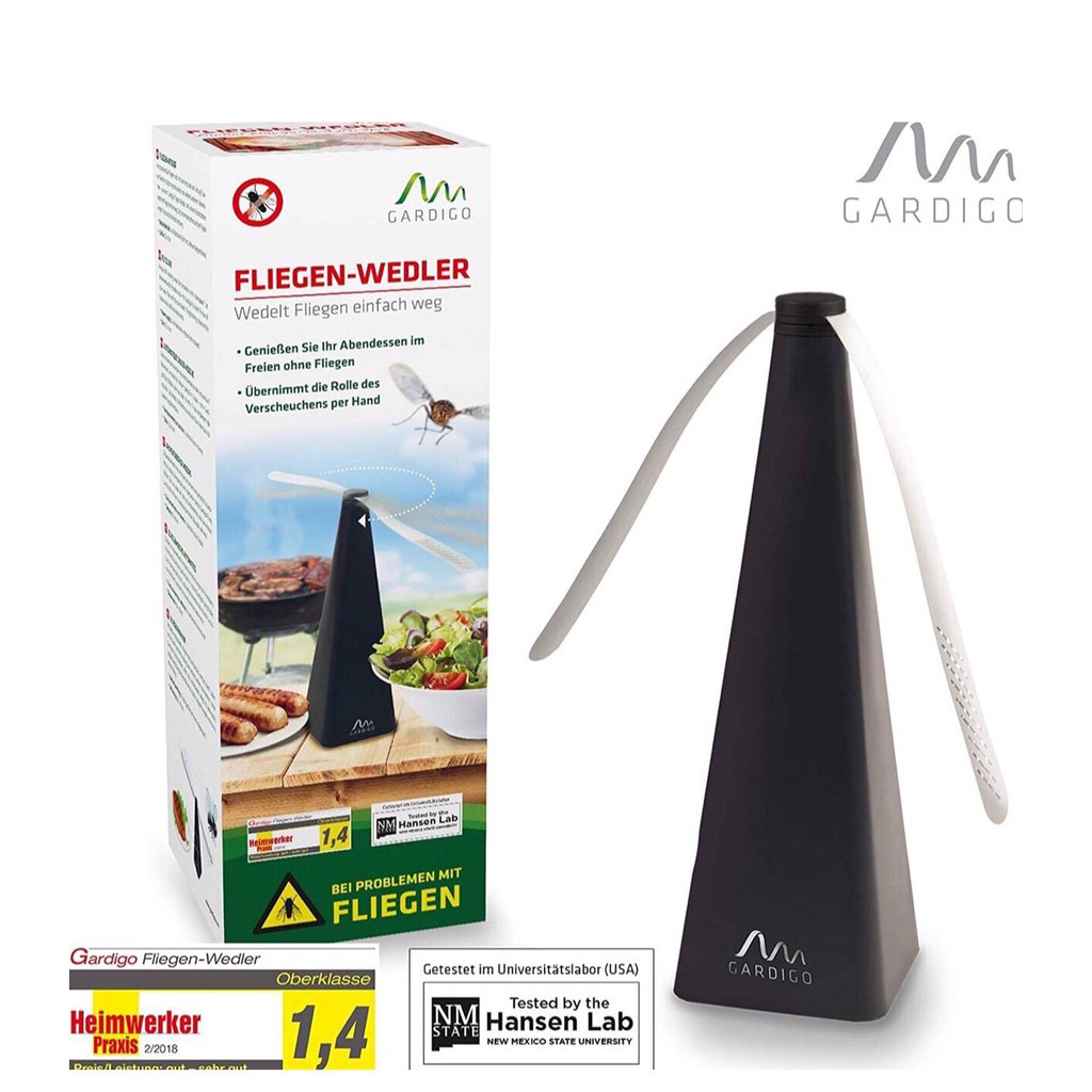 Fly Scare เครื่องไล่แมลงวัน เครื่องไล่แมลงวันบนโต๊ะอาหาร ใช้ถ่านเพียง 2 ...