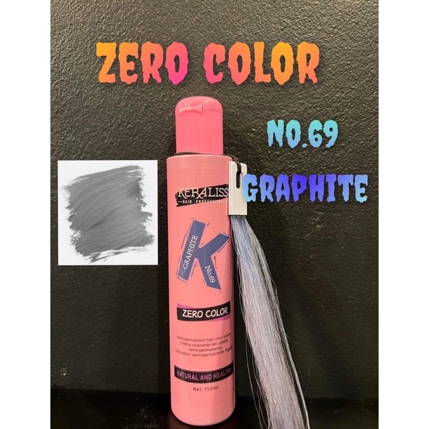 Zero treatment color KERALISS สีย้อมผม 150ml | Shopee Thailand