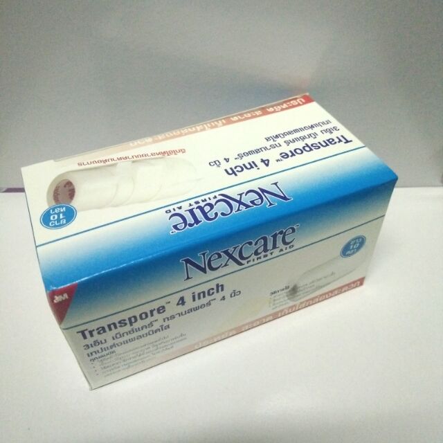 แทปแต่งแผลชนิดใส 4นิ้ว×10หลา 3Mเน็กแคร์ Transspore | Shopee Thailand