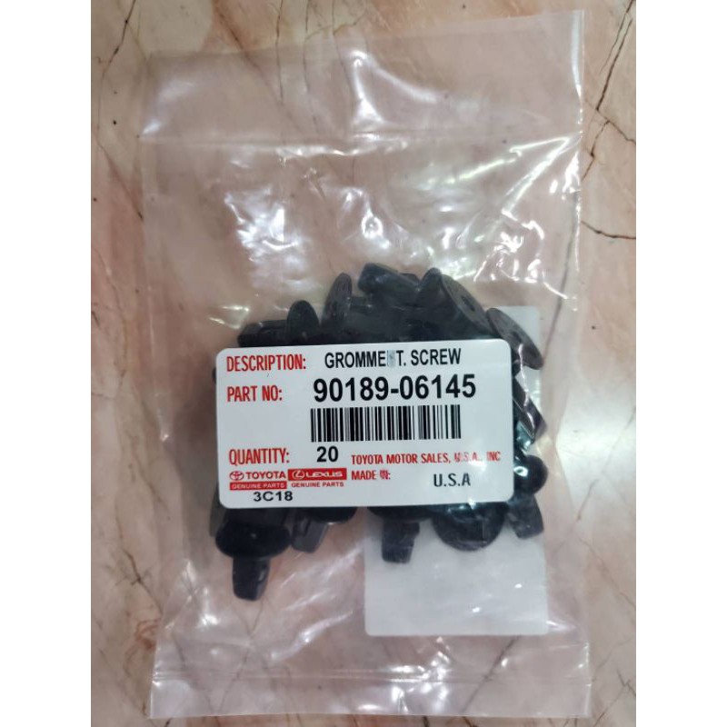 กิ๊ฟล็อคพลาสติกซุ้มล้อToyota**แท้** | Shopee Thailand