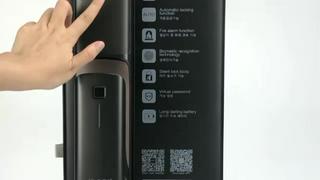 รุ่น K500 Push Pull Smart lock ประตูดิจิตอล Digital door lock กลอนประตู ...