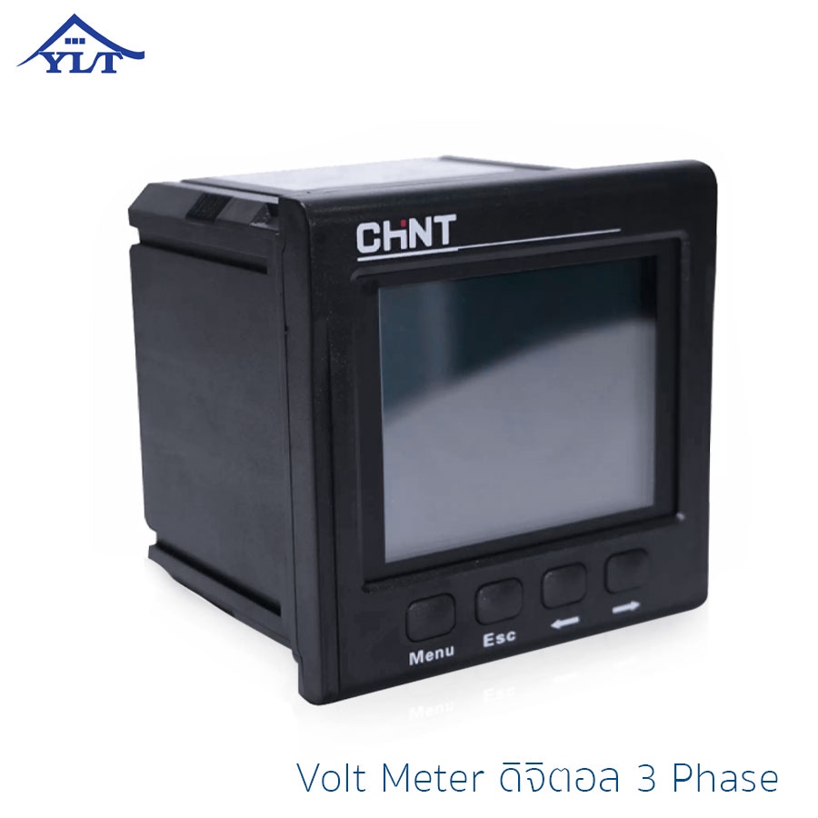CHINT Volt Meter รุ่น PD777-3S3 เครื่องวัดมัลติฟังก์ชั่นดิจิตอลแบบสาม ...