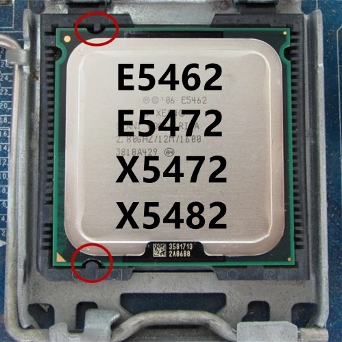 หน่วยประมวลผล CPU Xeon E5462 E5472 X5472 X5482 Quad Core LGA 775 | Shopee Thailand
