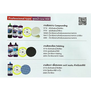 3M 06094/06064 Perfect-It Machine Polish 6094/6064 น้ำยาขัดละเอียด #2 ชนิดลบรอยขนแมวและชักเงา ...