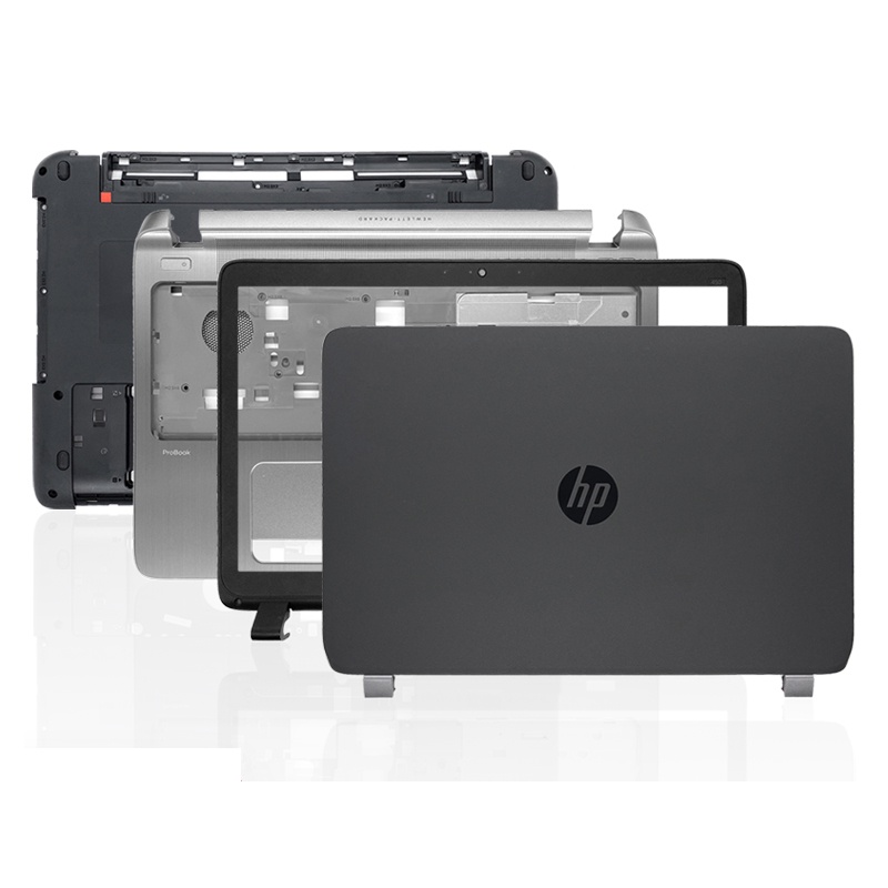 New Laptop LCD Back Cover Front Bezel Bottom Shell Hinges Cover For HP ...