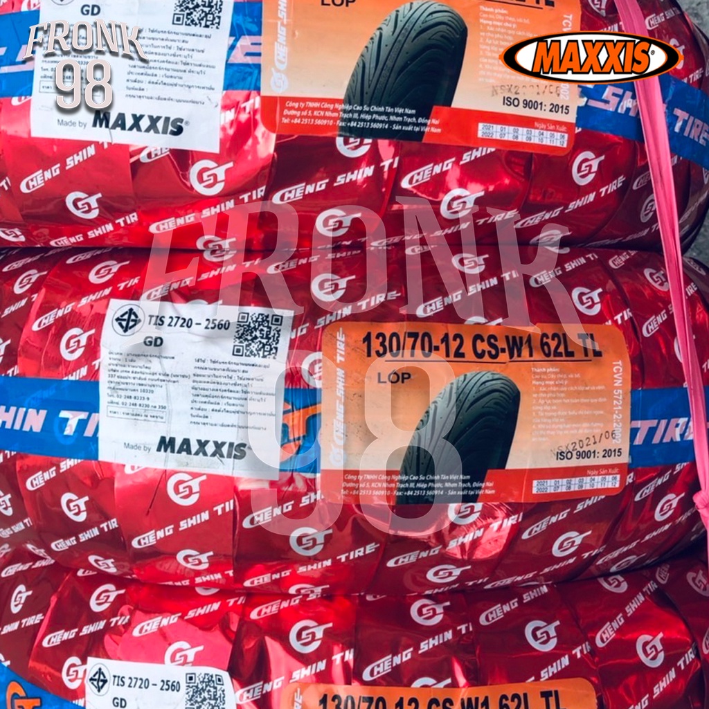 Cheng Shin (MAXXIS) CS-W1 "ขอบ12" ยางมอเตอร์ไซด์ : Grand Filano, KSR ...
